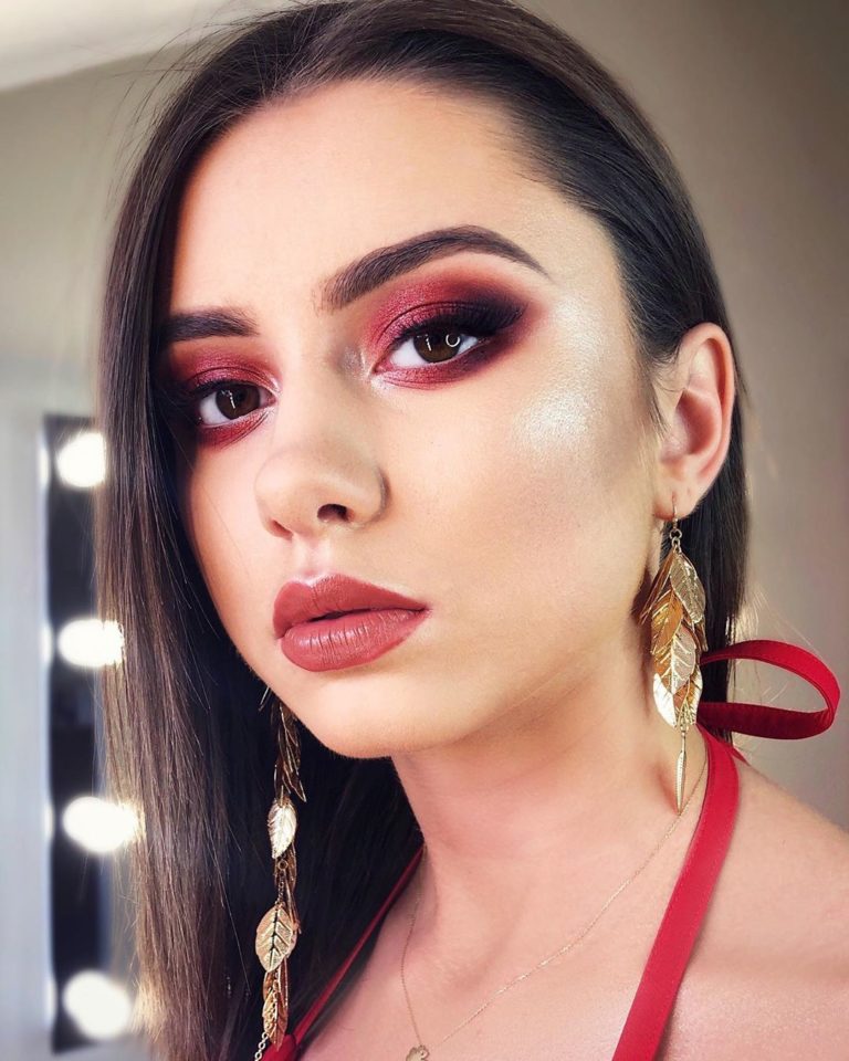 maquillaje para vestido rojo , luce increíble con estos tips de ...